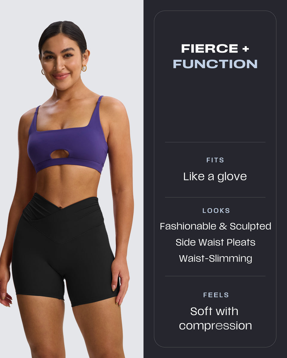 Aoxjox "Venus" Soft Scrunch Shorts